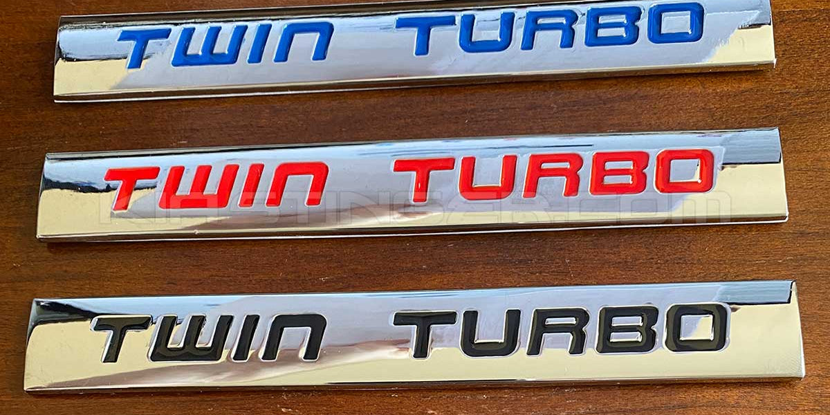Turbo / Twin Turbo Badges and Emblems — KDM Warehouse