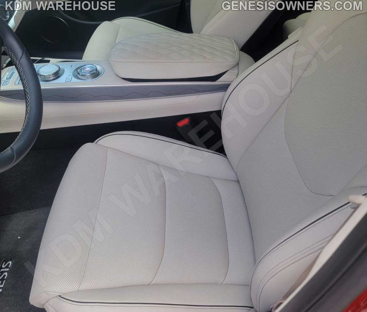 Luxury Quilted Design for Genesis Armrest — KDM Warehouse