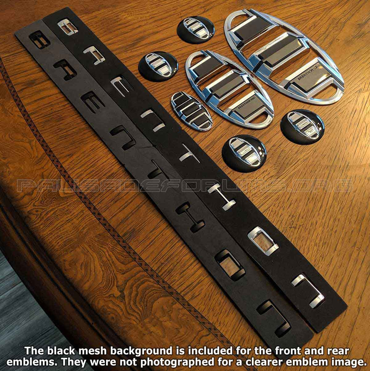 BRENTHON Emblem Set — KDM Warehouse