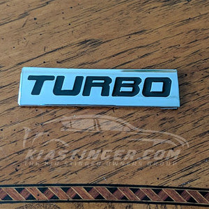 Turbo / Twin Turbo Badges and Emblems — KDM Warehouse