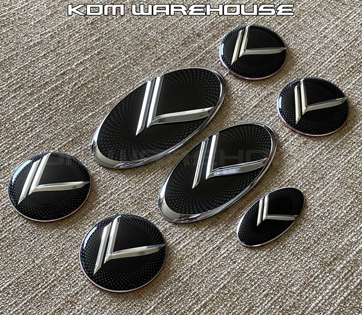 Full Rebadge Sets — KDM Warehouse